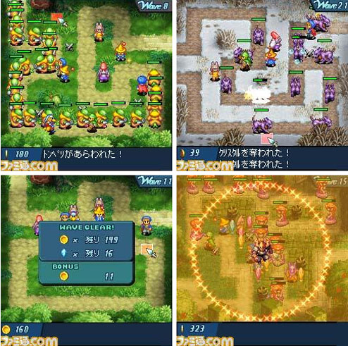 Crystal Defenders : un petit air de Final Fantasy