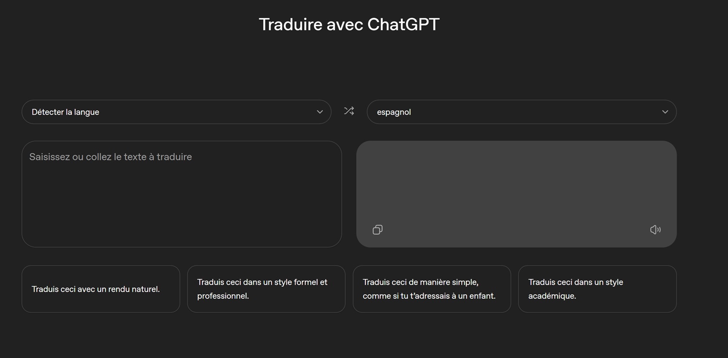 Quels avantages offre le nouveau ChatGPT Translate